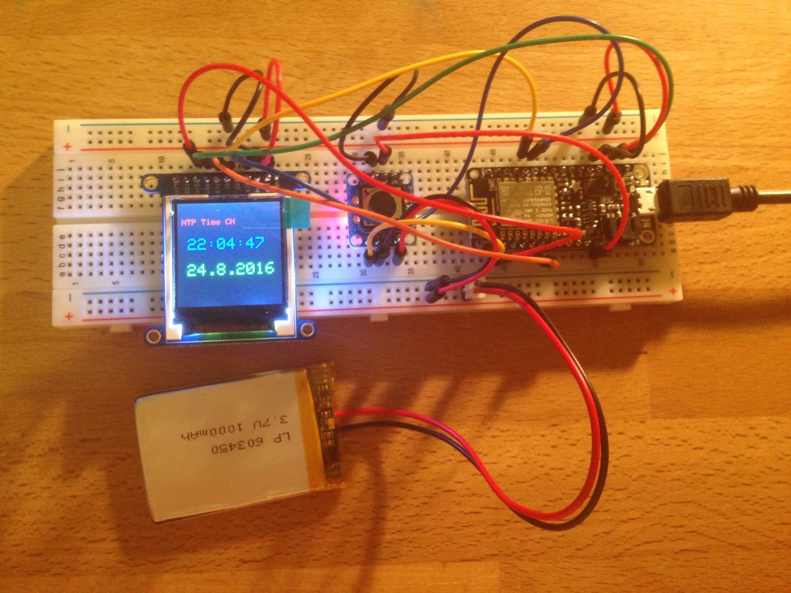 Arduino Network Time Clock - Hackster.io
